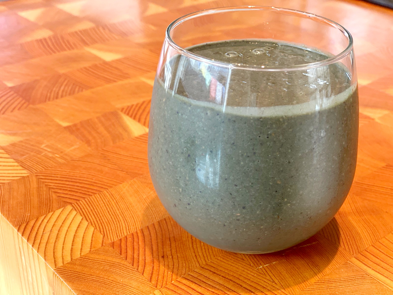 Powerhouse Green Smoothie Recipe with Immune Up leveling Goodness